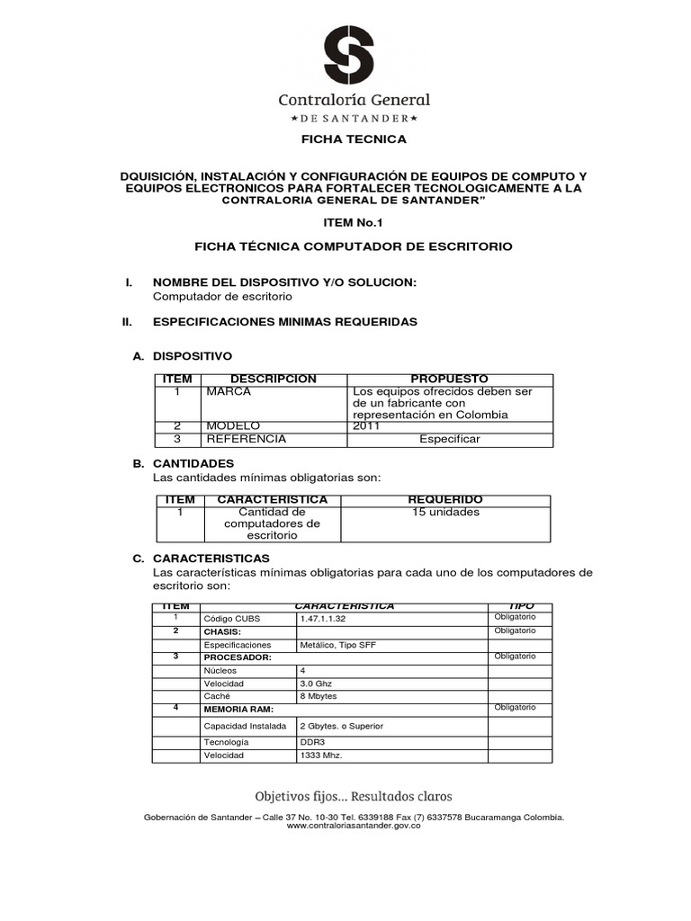 Informe Tecnico A Equipos de Computo | PDF | USB | Seguro digital