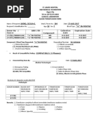 Blood Requisition Form Template | PDF