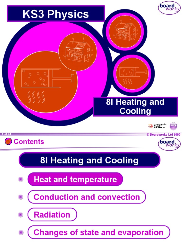 KS3 Physics: 8I Heating and Cooling | PDF | Heat Transfer | Thermal ...