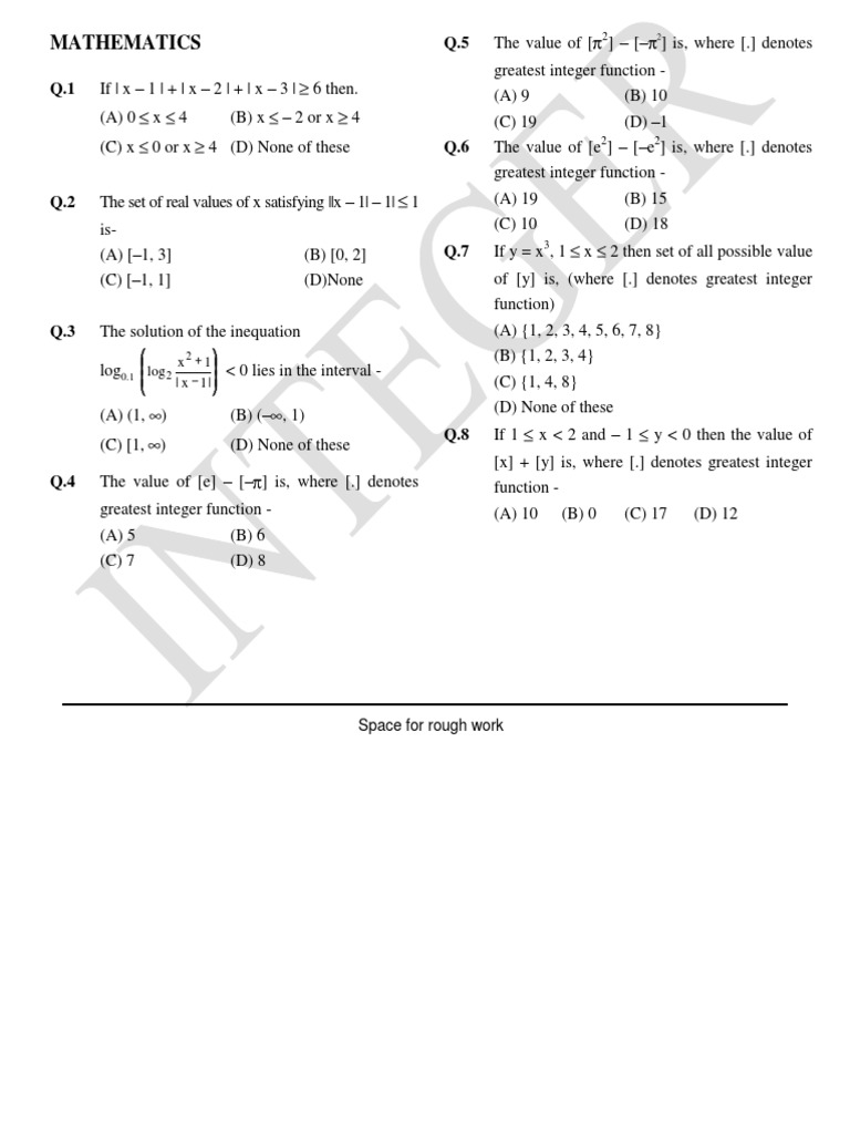 12 TH Math | PDF | Function (Mathematics) | Trigonometric Functions