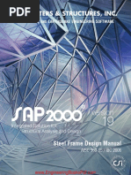 SAP2000 - Analysis & Design Manual (Session) PDF | PDF | Beam (Structure) | Design