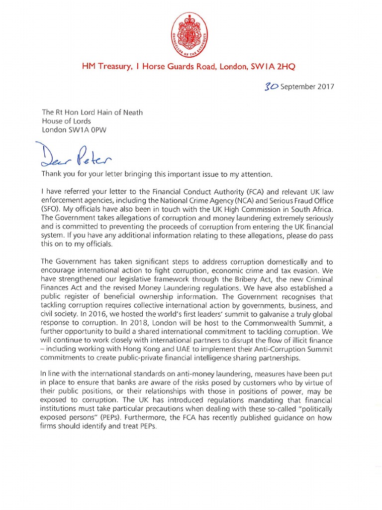 Hammond Letter PDF | PDF