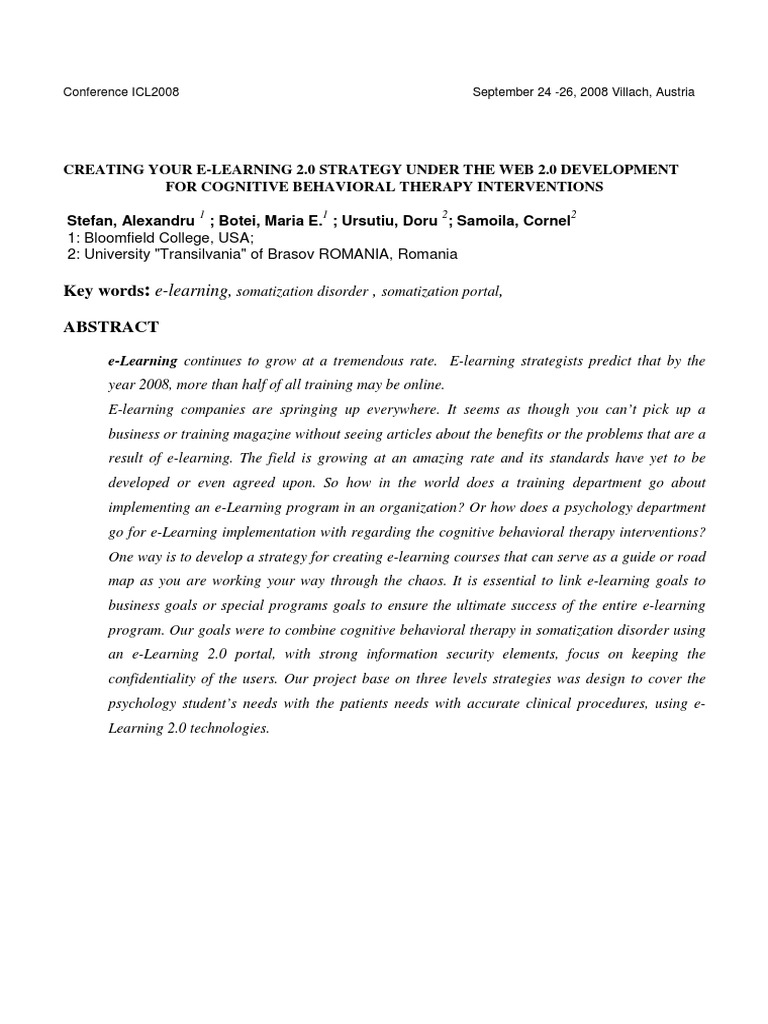 E-Learning,, ,: Key Words | PDF | Dot Net Nuke | Educational Technology