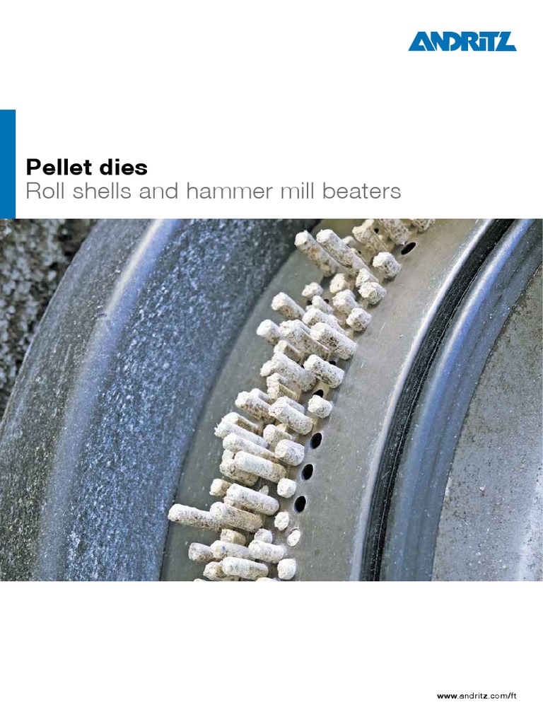 FB Pellet Dies and Roll Shells en Data | PDF | Machining | Drilling