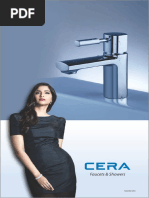 Cera Sanitaryware Catalogue | PDF | Shower | Sink