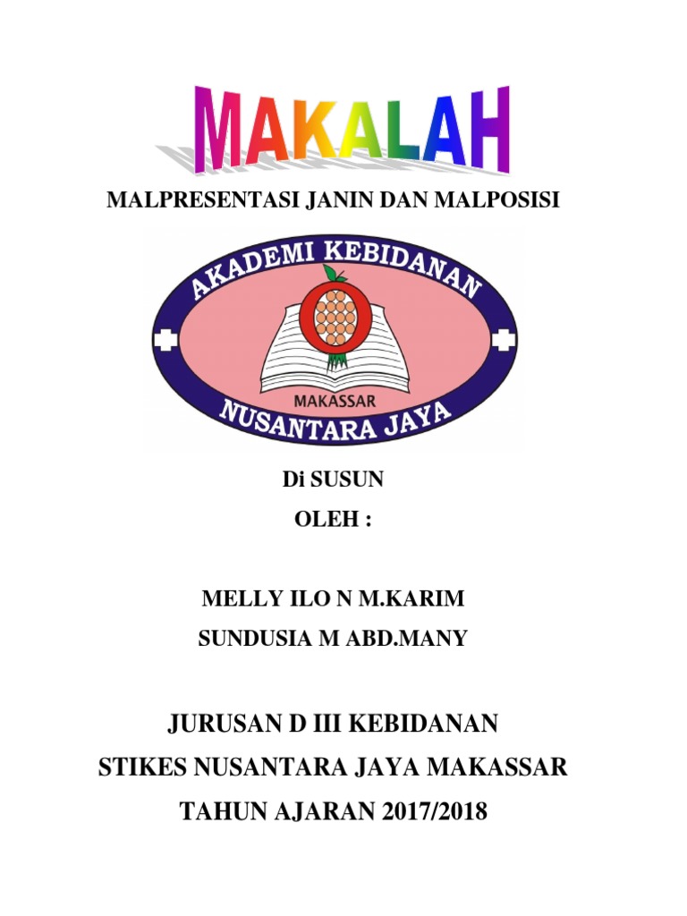 Malpresentasi dan Malposisi Janin | PDF