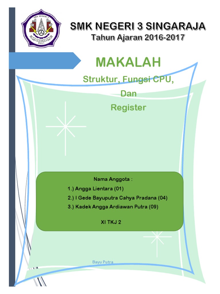 Struktur Dan Fungsi CPU | PDF