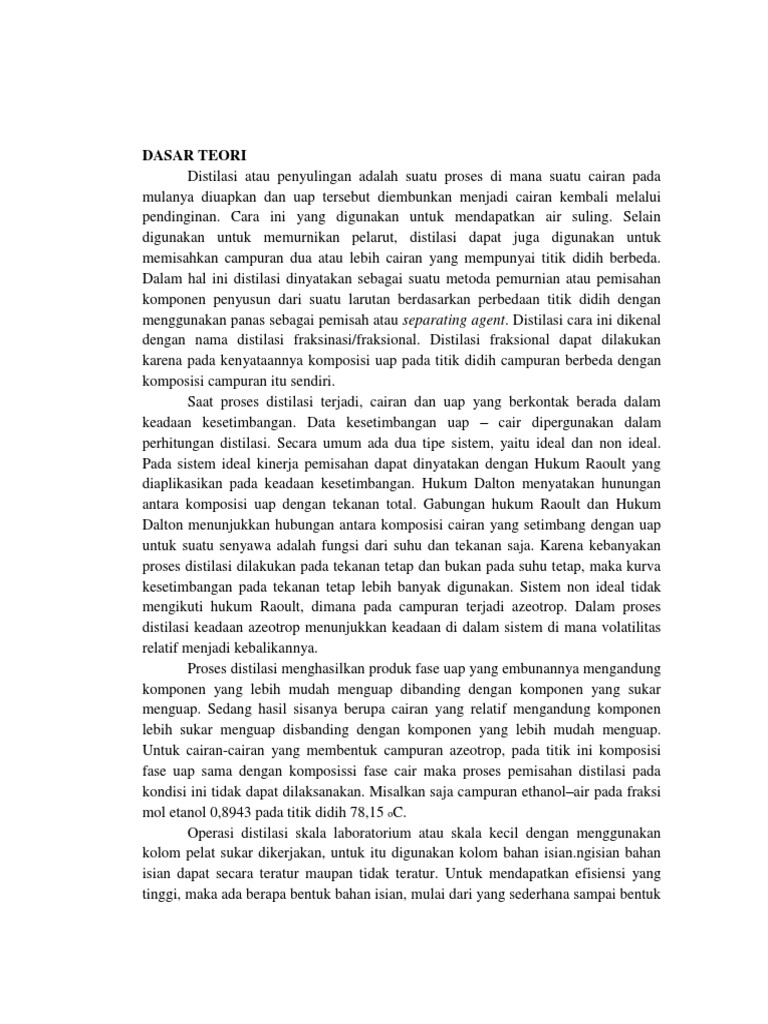 Dasar Teori Hetp | PDF