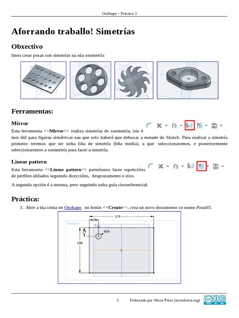 Onshape Practica3 | PDF