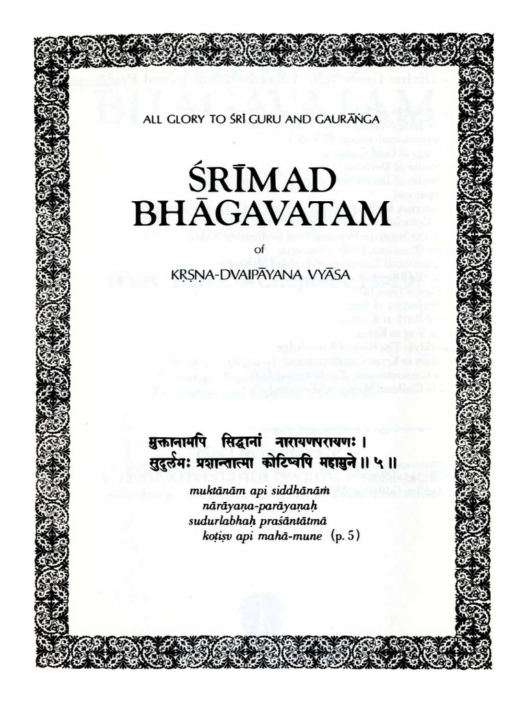 SB6 3 PDF | PDF | Bhagavata Purana | Bhakti