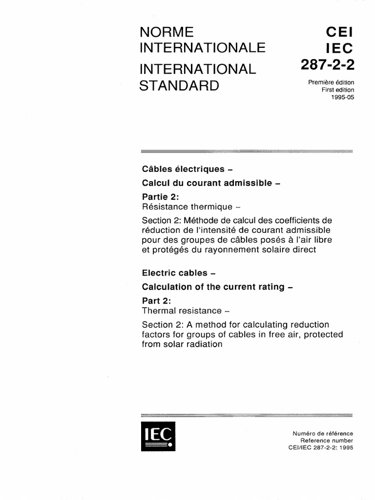 Iec 60287 2 2 PDF | PDF