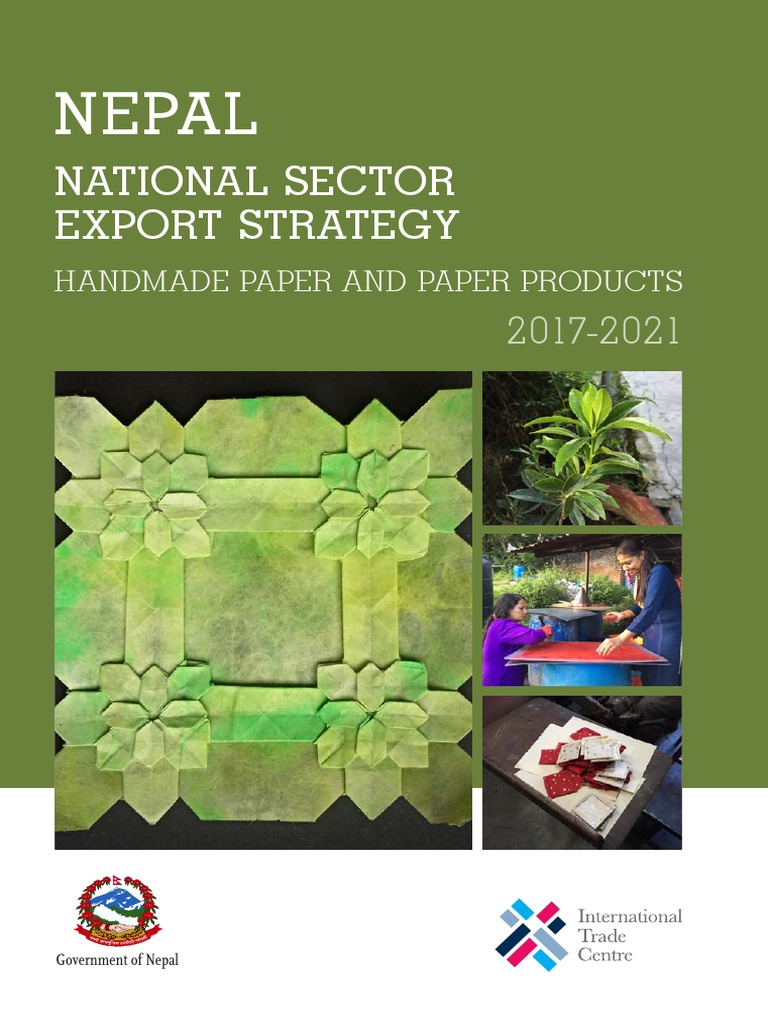 Nepal-National Export Strategy-Handmade Paper | PDF | Strategic ...