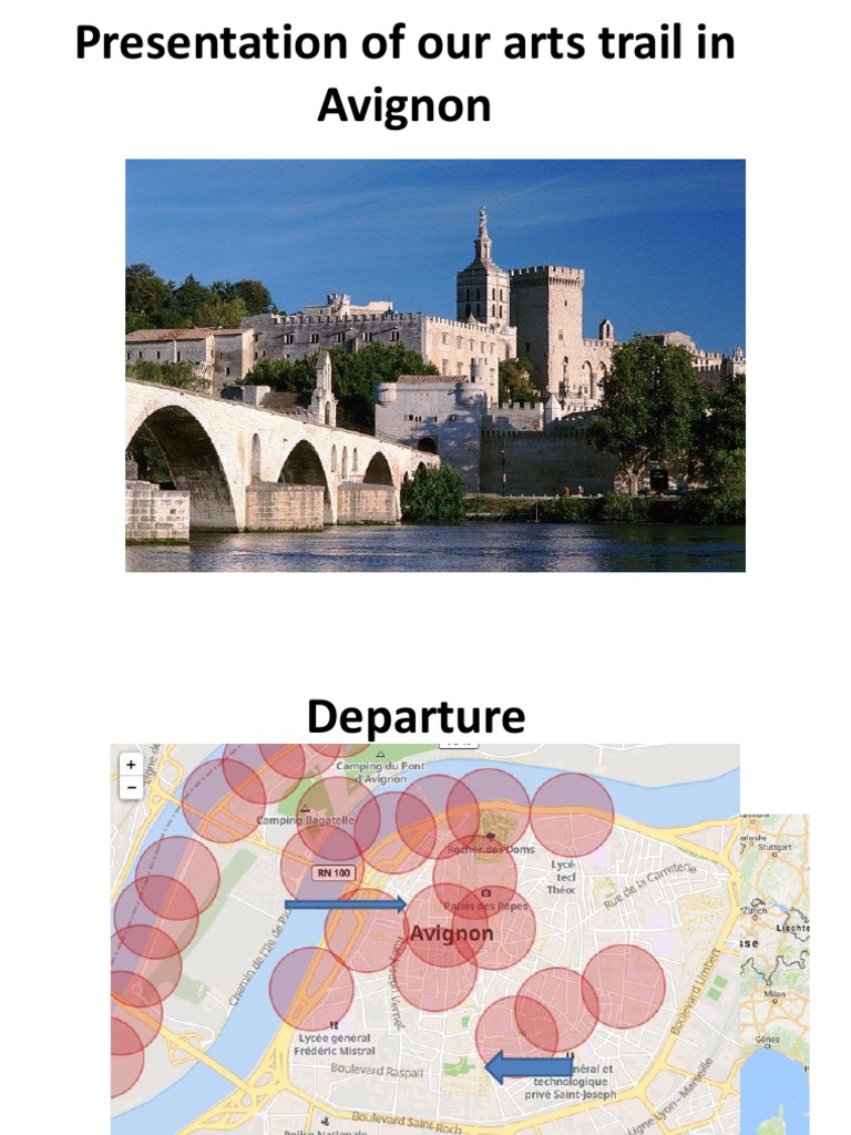 Avignon Arts Trail Presentation Guide | PDF | Paintings | Palace