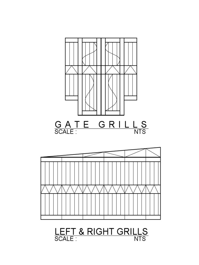 Gate Grills Design Specifications | PDF