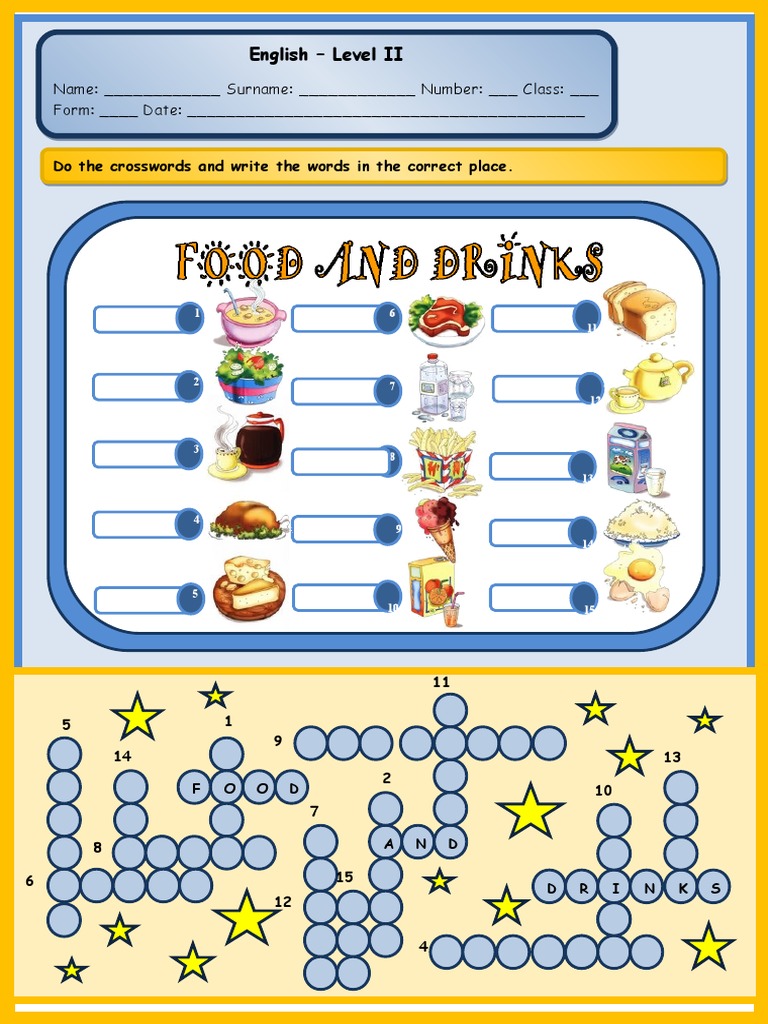 Food and Drinks | PDF