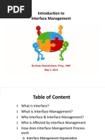 Interface Management Plan | PDF | Project Management | Interface ...