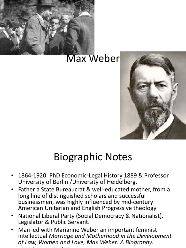 Weber | PDF | Max Weber | Capitalism