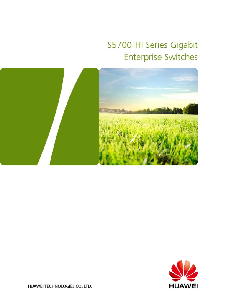 HUAWEI S5700-HI Series Switches Datasheet | PDF | Network Switch | I Pv6