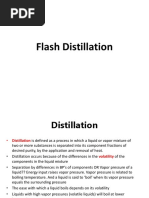 02 ChE421 - Flash Distillation | PDF | Distillation | Unit Operations
