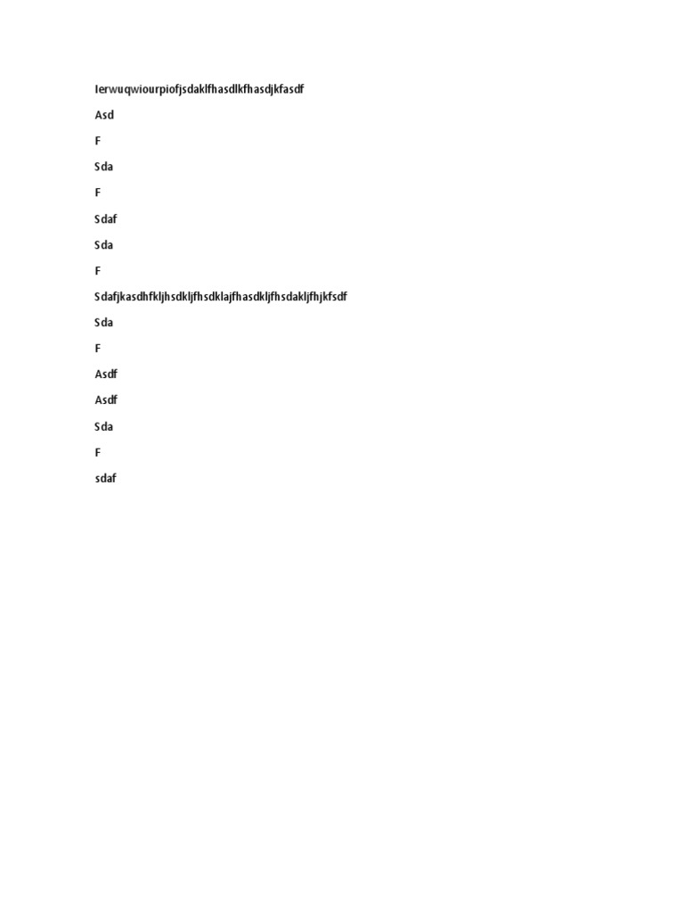 Ierwuqwiourpiofjsdaklfhasdlkfhasdjkfasdf Asd F Sda F Sdaf Sda F ...