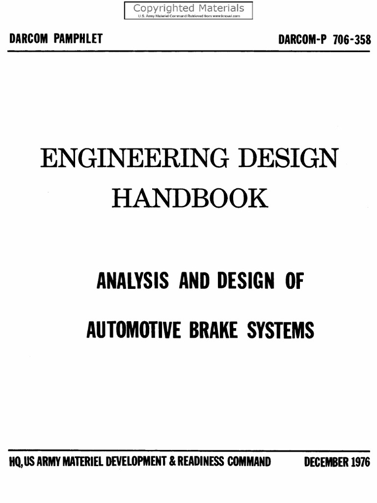 (DARCOM-P 706-358) - Engineering Design Handbook - Analysis and Design ...