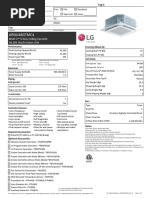 ARNU60GM3A4: Btu/h Indoor Unit | PDF | Air Conditioning ...