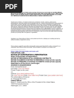 Baron David Ward Affidavit & Statement | PDF | Fraud | Trust Law