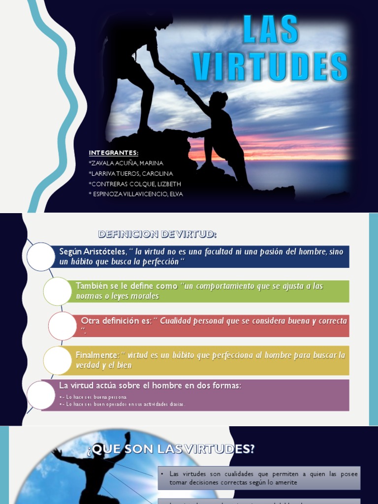 Las Virtudes | PDF | Prudencia | Virtud