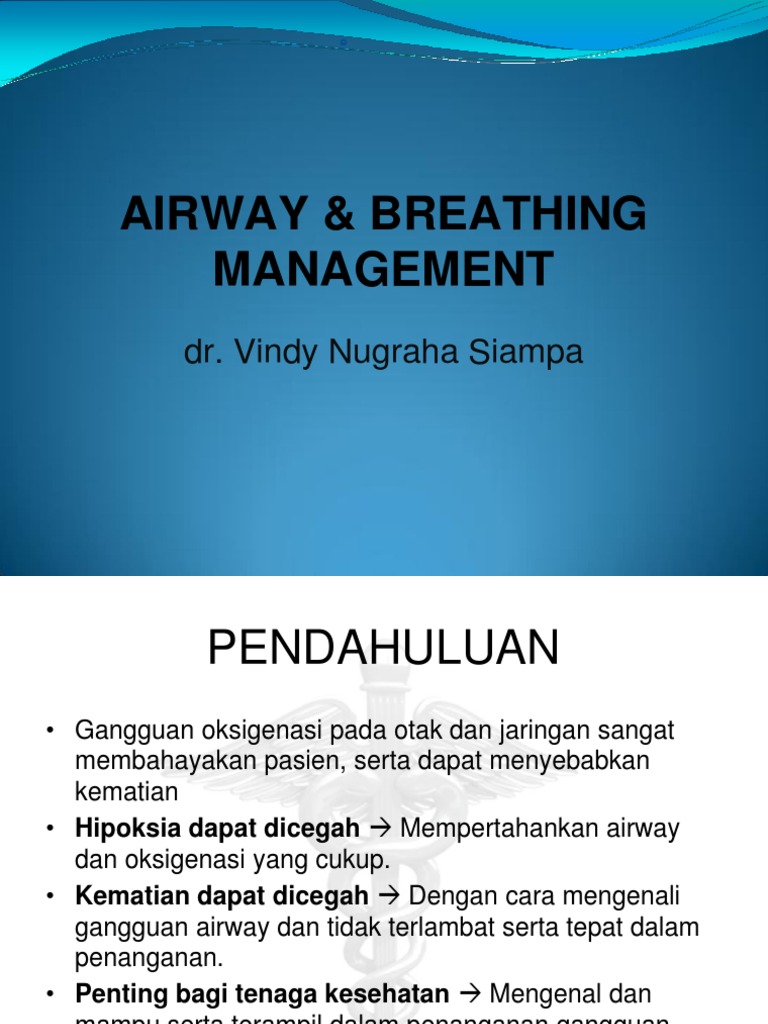 Airway & Breathing Management | PDF