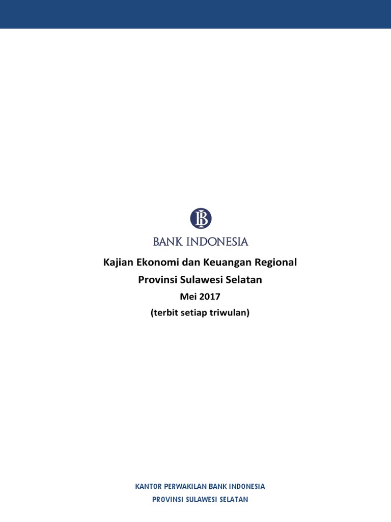 KEKR Provinsi Sulawesi Selatan Periode Mei 2017 | PDF