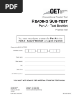 OET Reading Test 3 - Part B | PDF | Substance Abuse | Cannabis (Drug)