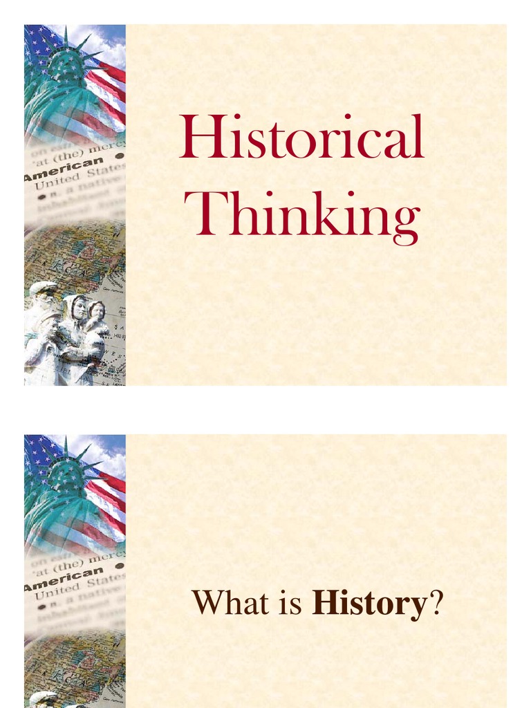 Historical Thinking | Cognition | Science