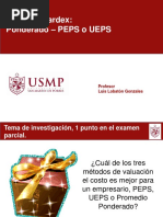 Ejercicios Peps, Ueps y Promedio Ponderado Resuelto | PDF