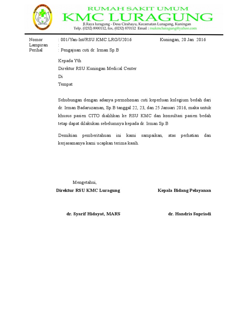 Format Pengajuan | PDF