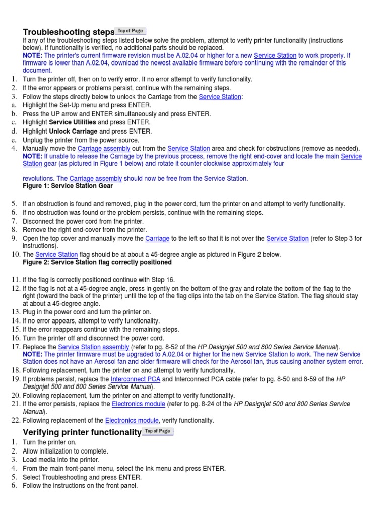 Troubleshooting Steps 1 2 3 A B C D E 4 Pdf