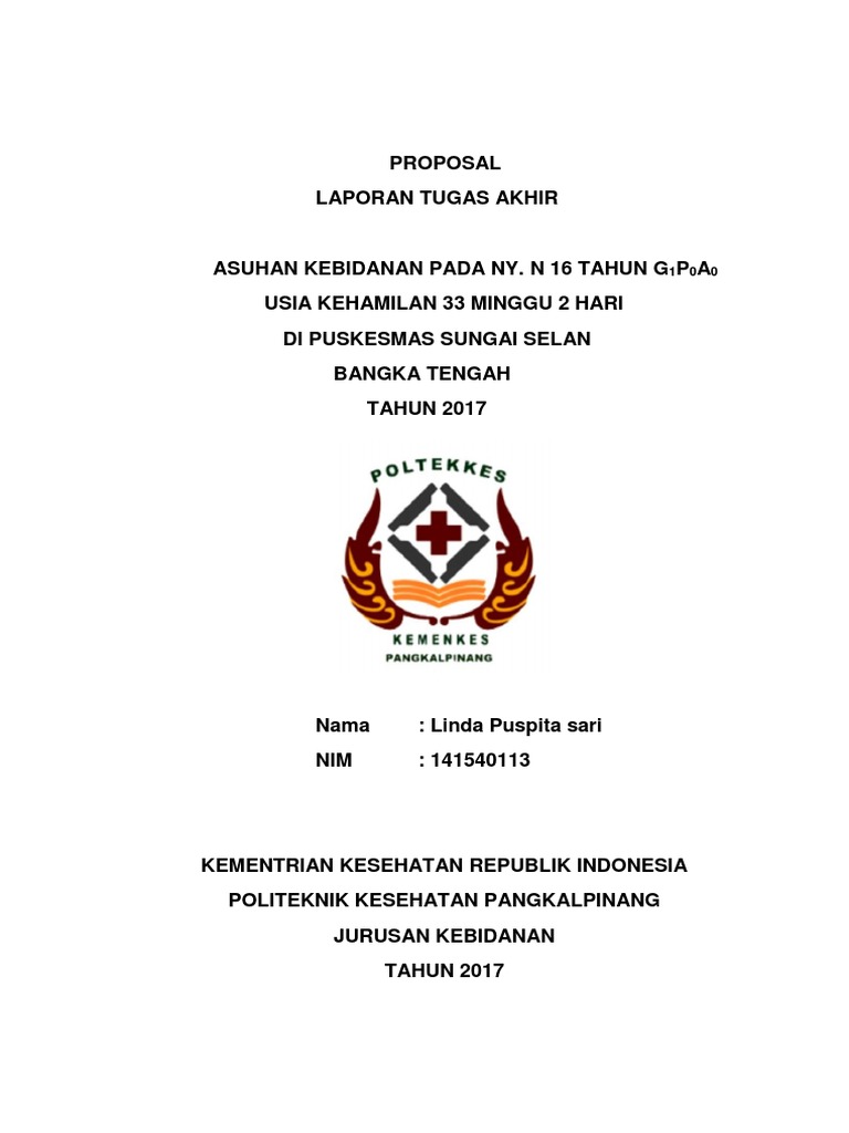 Proposal LTA LINDA | PDF