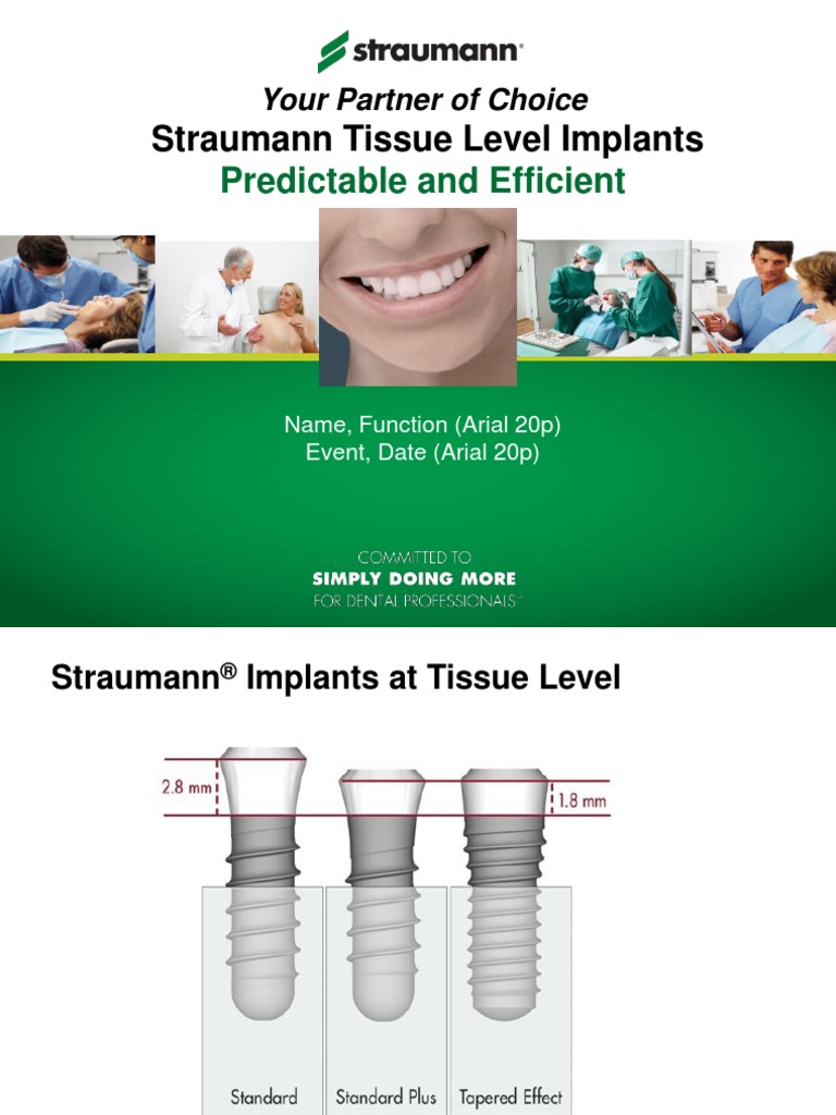 2 Straumann Implants TL | PDF | Dental Implant | Face