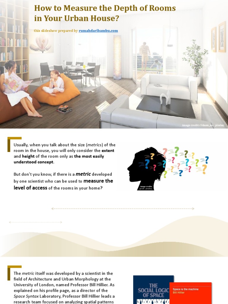 How To Measure The Depth of Rooms in Your Urban House? | PDF | Space ...
