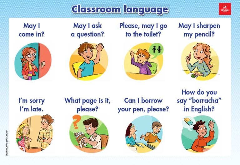 Classroomlanguage | PDF