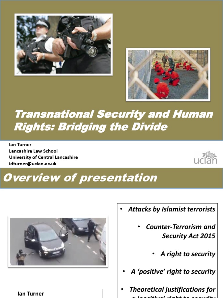 Transnational Security and Human Rights: Bridging The Divide | PDF ...