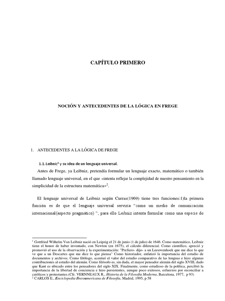 La Conceptografia de Frege | PDF | Gottlob Frege | Verdad