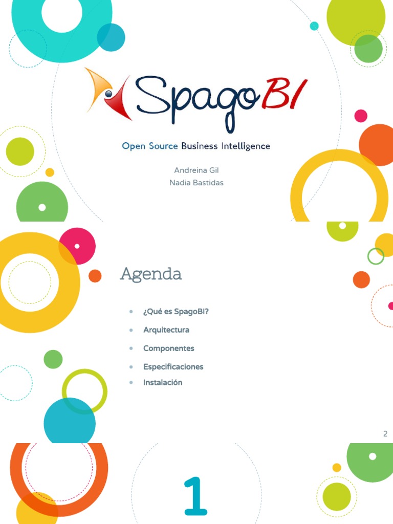 Spago BI | PDF | Gestión de tecnología de la información | Software de la aplicacion