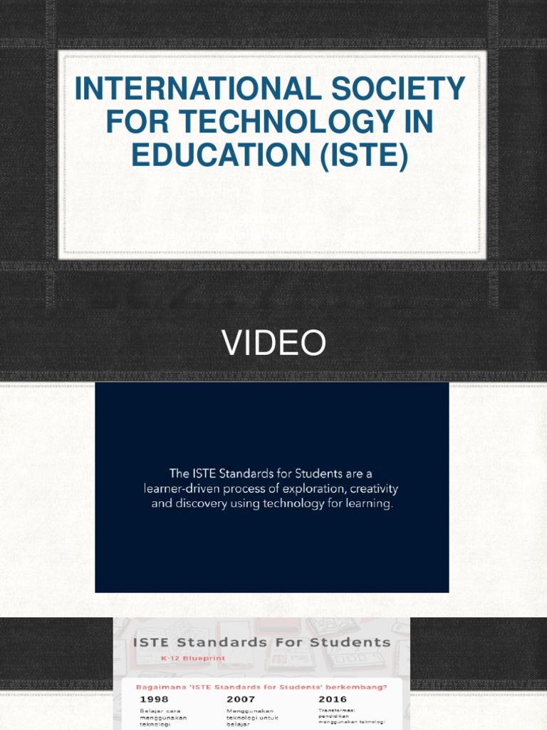 Iste Standard For Student Pdf