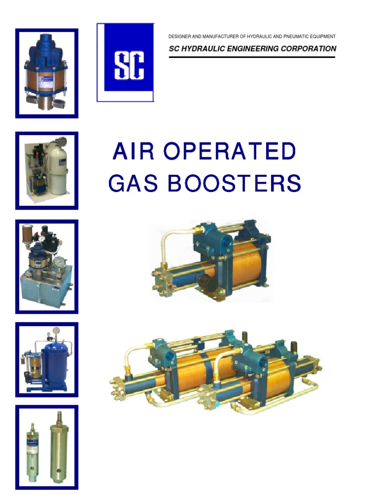 Gas Boosters | PDF | Pressure | Valve