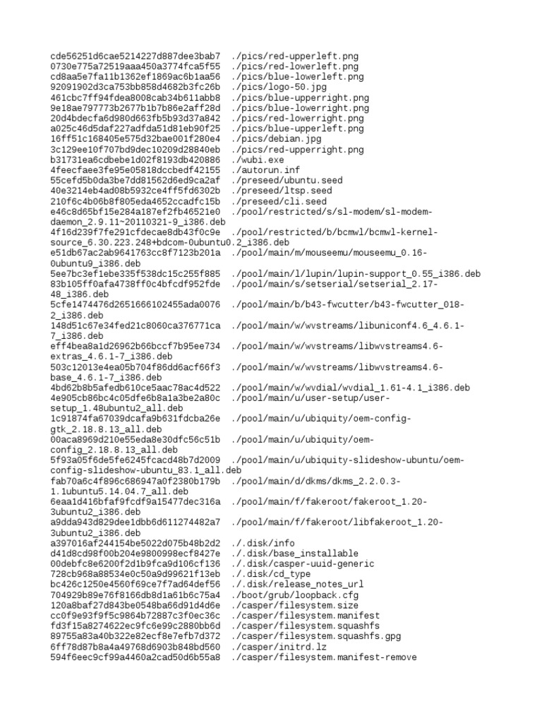 MD 5 Sum | PDF | Linux | Computer Architecture