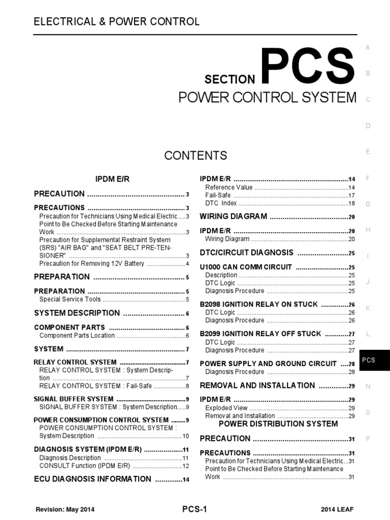 Pcs | PDF | Airbag | Relay