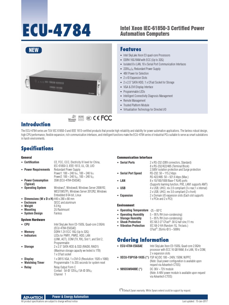 ECU-4784-E56SAE (Xeon E3) 20170428185637 - Unlocked | PDF | Electrical ...