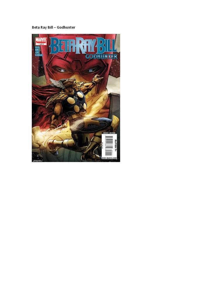 Beta Ray Bill | PDF | Thor | Odin