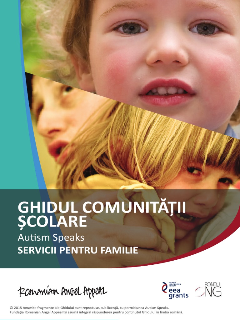 Ghidul Comunitatii Scolare Autism Integrare Scolara Autism | PDF