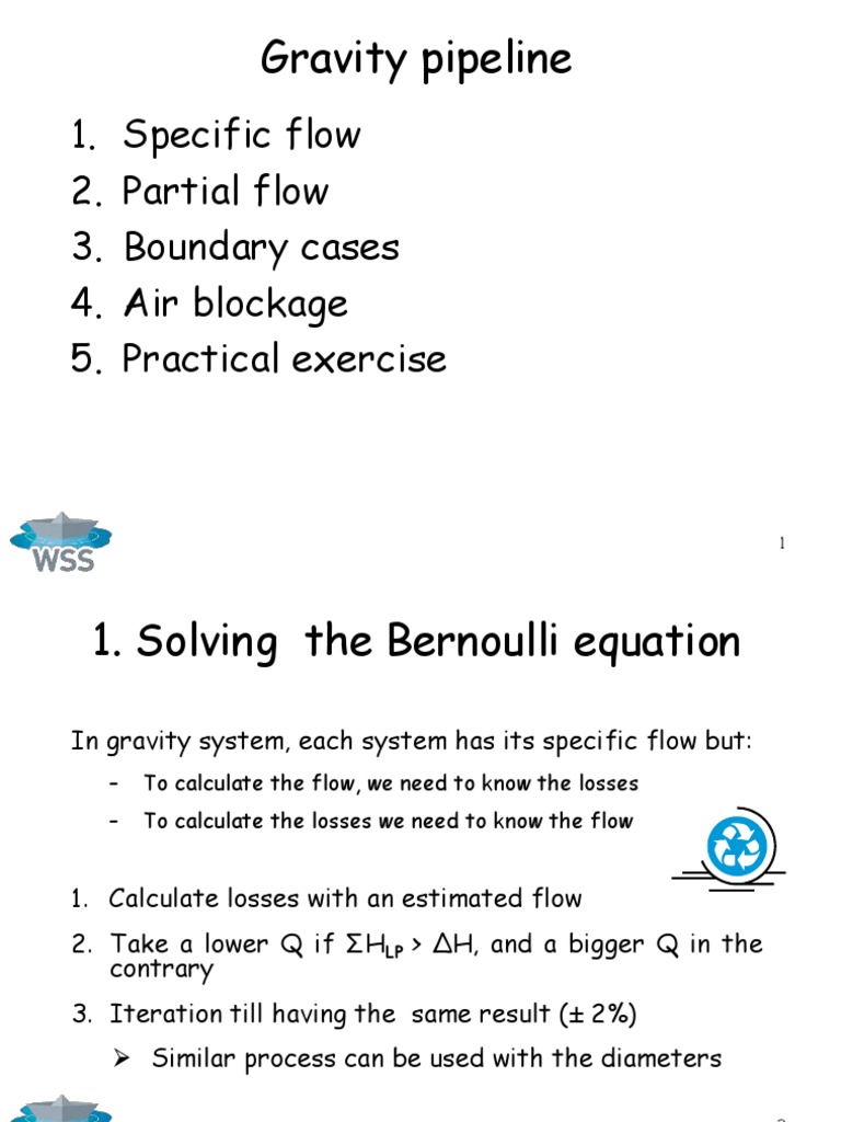 Gravity Pipeline Presentation - Sep 2013 PDF | PDF | Valve | Fluid ...